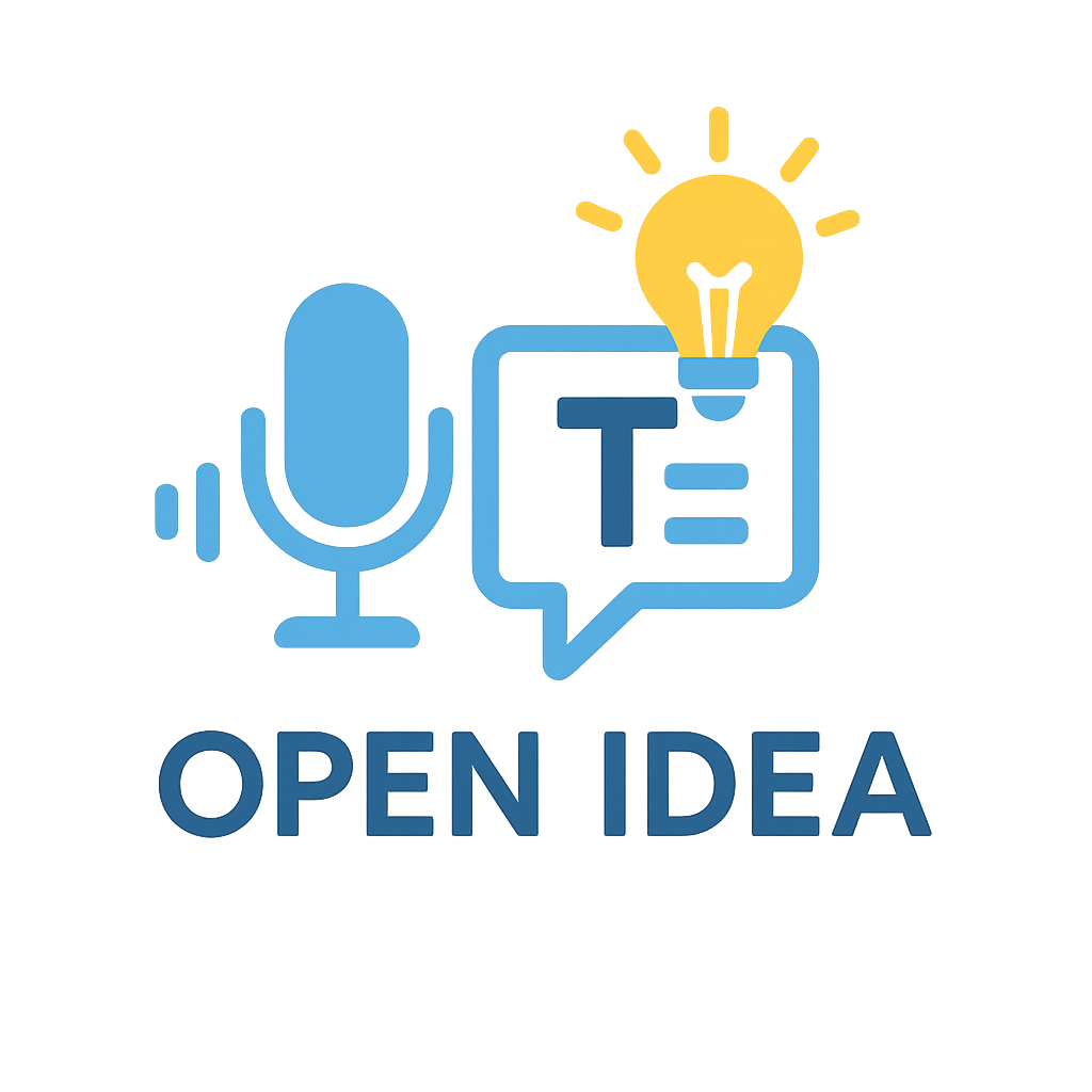 OpenIdea - YouTube動画から簡単に文字起こし | AI音声変換サービス